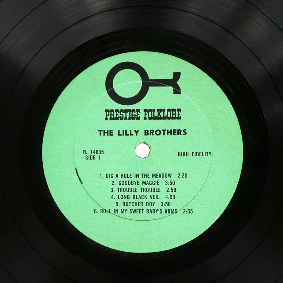 US盤 LILLY BROTHERS/COUNTRY SONGS/PRESTIGE FOLKLORE FL14035 LP : Face ...