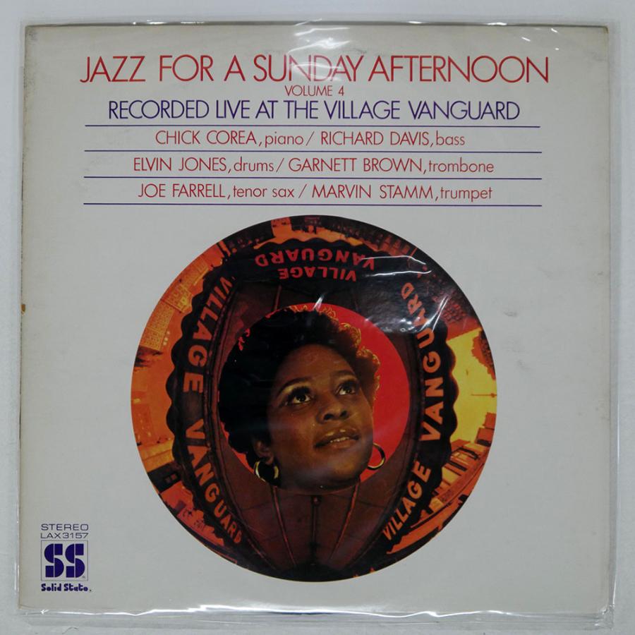 国内盤 VA/JAZZ FOR A SUNDAY AFTERNOON VOLUME 4/SOLID STATE LAX3157 LP : Face Records - 通販 - Yahoo ...