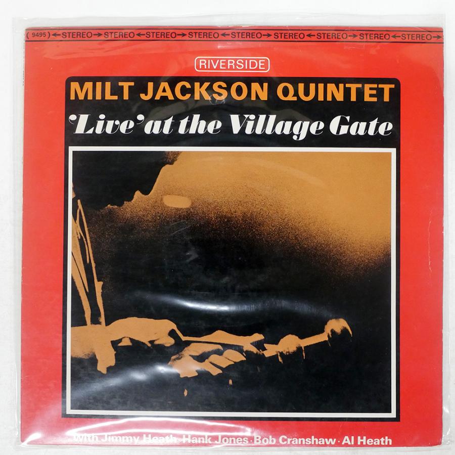 US盤 MILT JACKSON/LIVE AT THE VILLAGE GATE/ORIGINAL JAZZ CLASSICS OJC309 ...