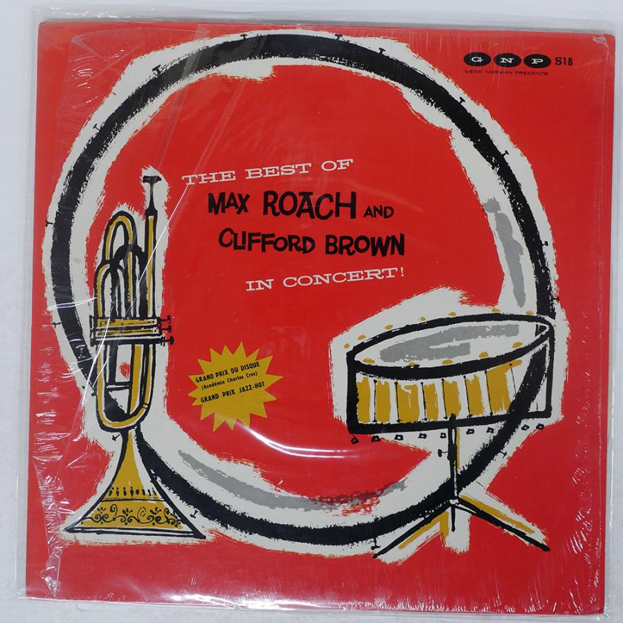 US盤 CLIFFORD BROWN AND MAX ROACH/BEST OF ROACH IN CONCERT/GNP GNP18 LP : Face Records - 通販 ...