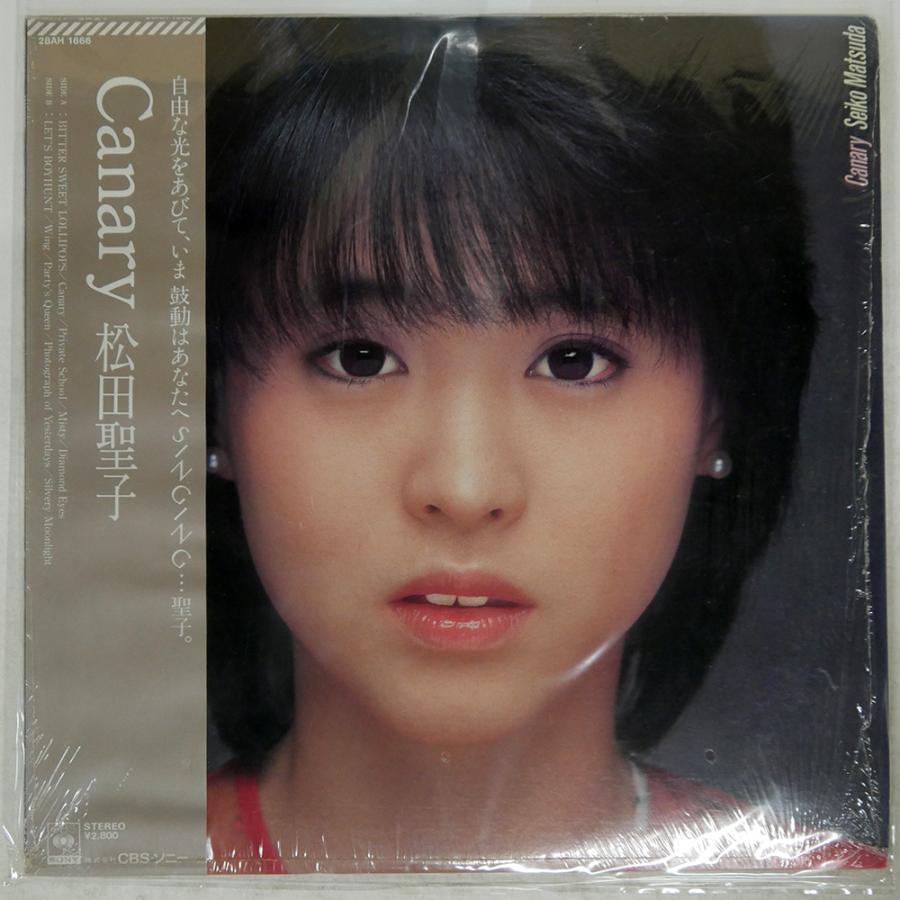 帯 国内盤 松田聖子/カナリー/CBS/SONY 28AH1666 LP : Face Records - 通販 - Yahoo!ショッピング