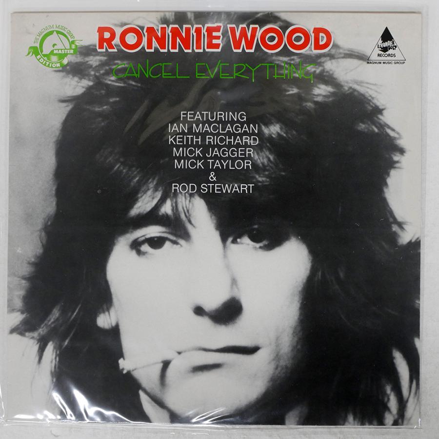 UK盤 RON WOOD/CANCEL EVERYTHING/THUNDERBOLT THBL-2.034 LP : Face Records - 通販 - Yahoo!ショッピング