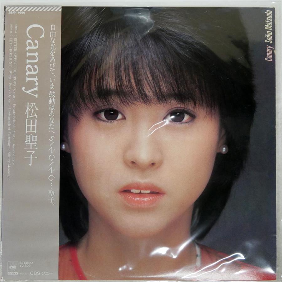 帯 国内盤 松田聖子/カナリー/CBS/SONY 28AH1666 LP : Face Records - 通販 - Yahoo!ショッピング
