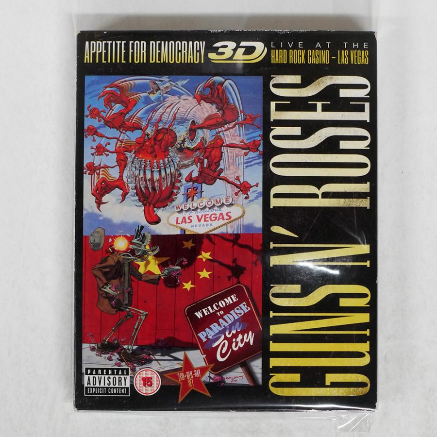 GUNS N' ROSES/APPETITE FOR DEMOCRACY 3D/ROCK FUEL 602547035776 DVD : Face Records - 通販 - Yahoo ...