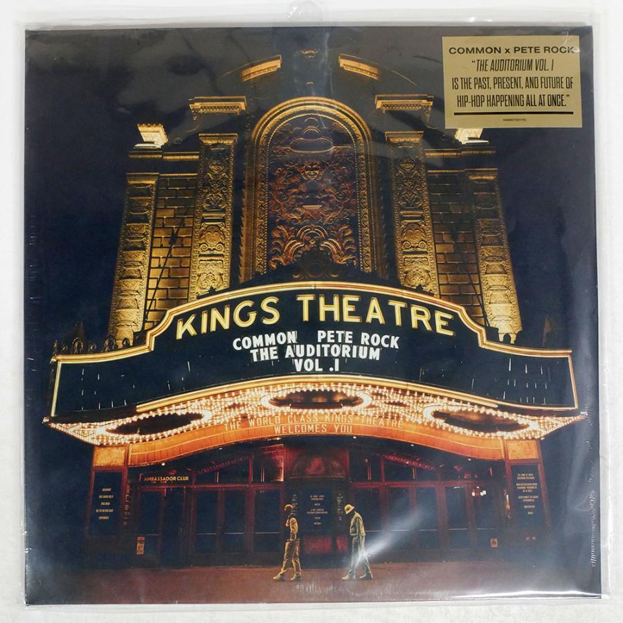 COMMON, PETE ROCK/THE AUDITORIUM VOL. 1/CONCORD 7263176 LP : Face ...