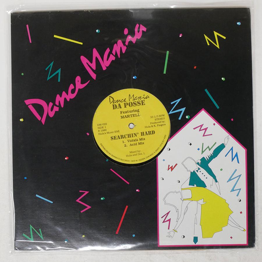 DA POSSE FEAT. MARTELL/SEARCHIN' HARD/DANCE MANIA DM022 12 : Face ...