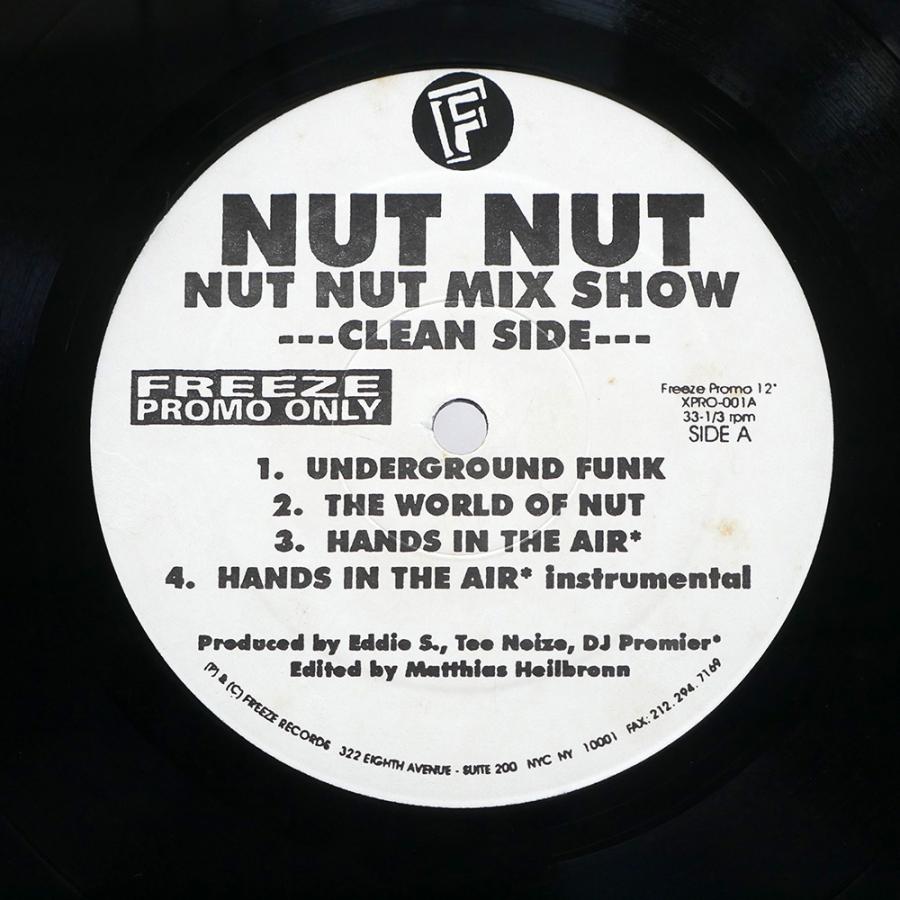 NUT NUT/NUT MIX SHOW/FREEZE XPRO001 12 : Face Records - 通販 - Yahoo!ショッピング