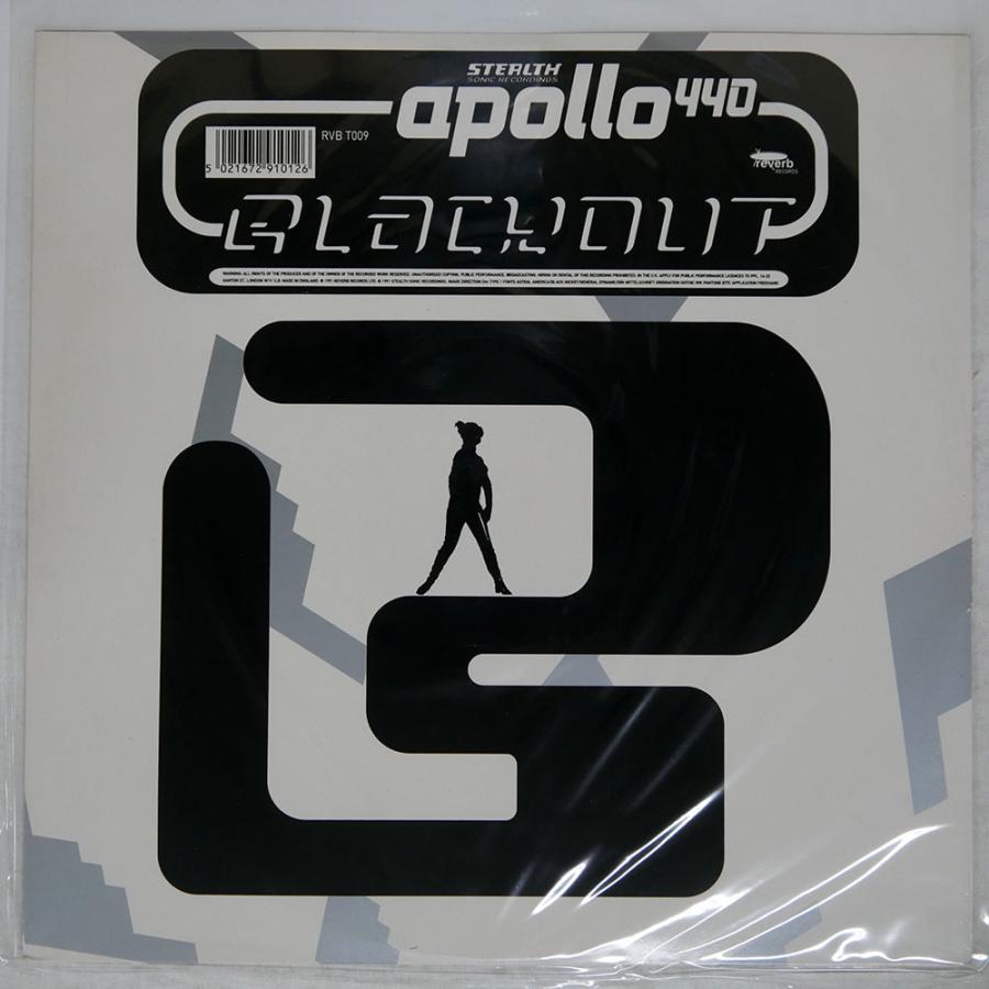 UK盤 APOLLO 440/BLACKOUT/STEALTH SONIC RECORDINGS RVBT009 12 : Face ...