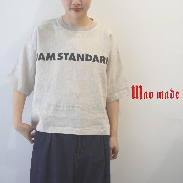 mao made（マオメイド） mao made Tシャツ ブラウス シャツ ロゴ プリント JAM STANDERD ワイド シルエット 5 ...