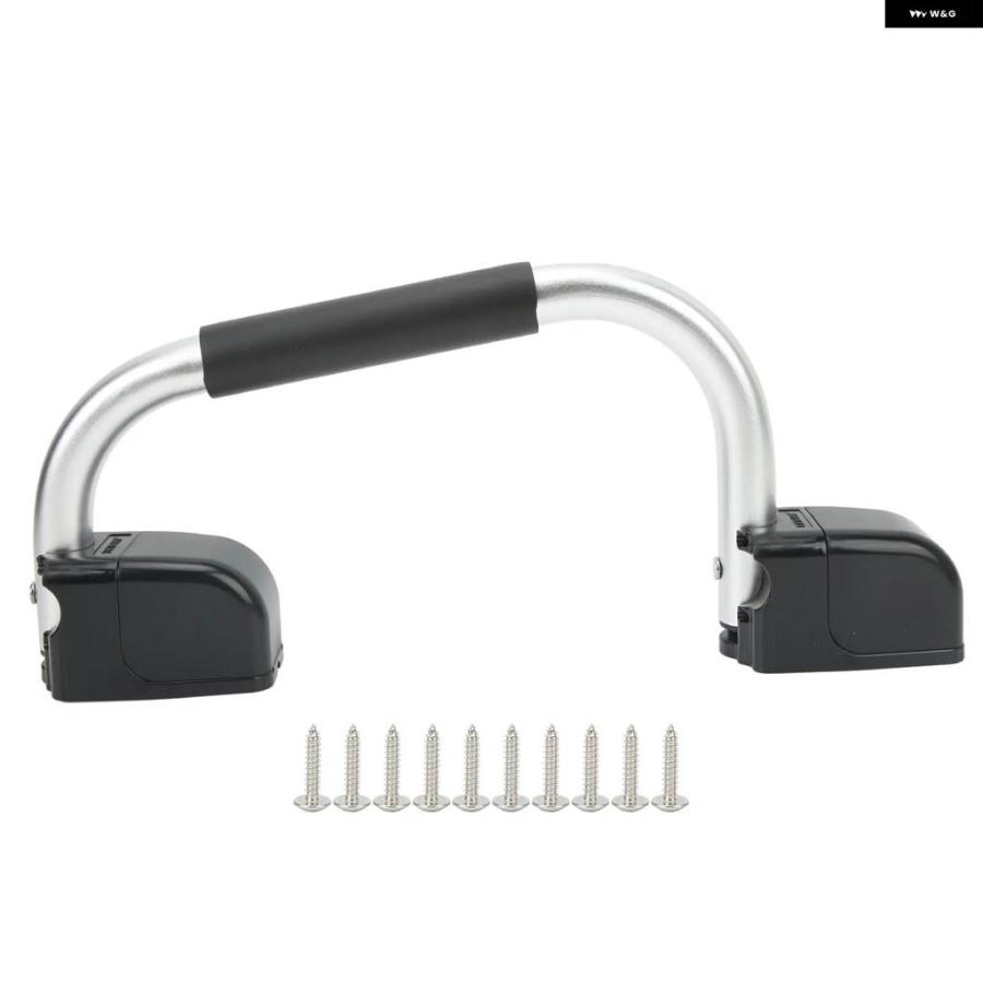 【並行輸入品】折りたたみ 式RVアシストハンドルEVA グリップ 付きアルミ エントリードアハードウェアキャラバンモーターホームトレーラー ...