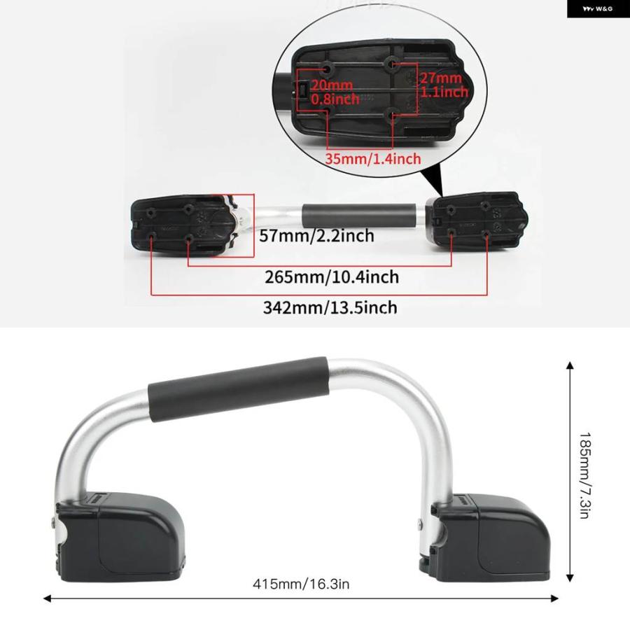 【並行輸入品】折りたたみ 式RVアシストハンドルEVA グリップ 付きアルミ エントリードアハードウェアキャラバンモーターホームトレーラー ...