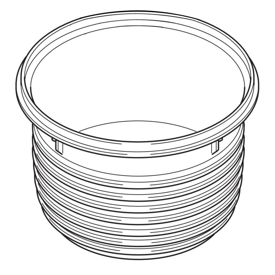 リンナイ RR-100FS(DB)の炊飯内釜（3合）077-242-000 : パーツワイド - 通販 - Yahoo!ショッピング