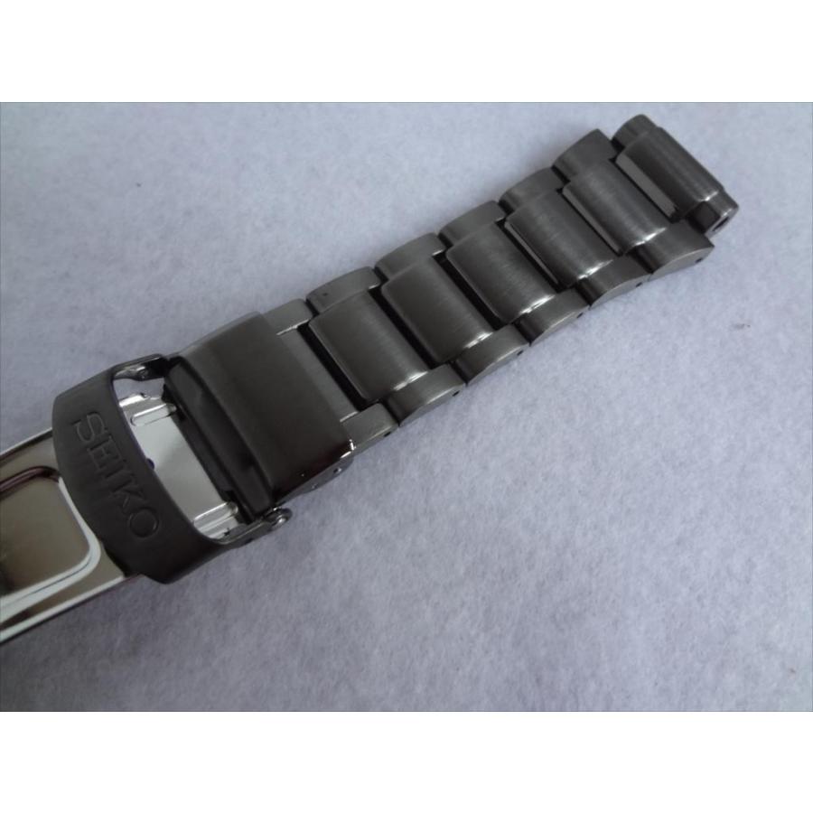 Seiko 純正 5M62-0BL0用ステンレスバンド 20mm 腕時計ベルト Seiko 純正 5M62-0BL0用ステンレスバンド 20mm 腕時計ベルト