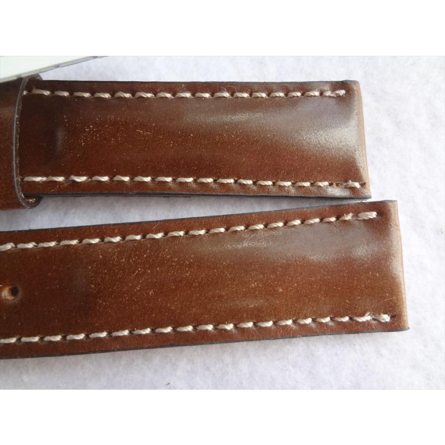 fluco シェル・コードバン 20mm 腕時計ベルト バンド 茶(ネイチャー) Shell Cordovan :awa30414:ECワイド ...