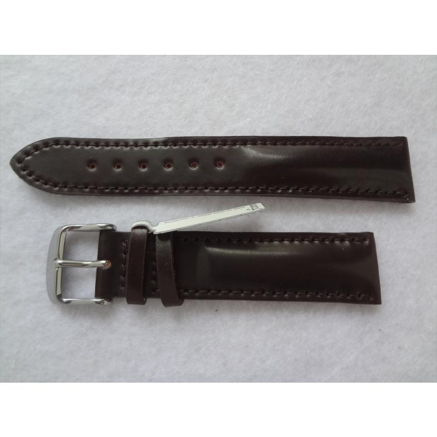 fluco シェル・コードバン 20mm 腕時計ベルト バンド 茶(ダークブラウン) Shell Cordovan : パーツワイド - 通販 ...