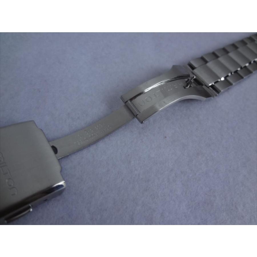 ハミルトン 純正 バンド H645120 用 21mm 腕時計ステンレスベルト Hamilton H605.645.101 : パーツワイド ...