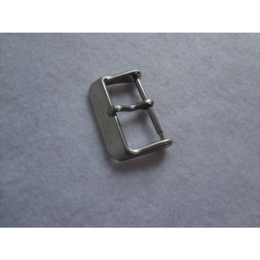 Hamiltonハミルトン 純正 レザーベルト用 22mm バックル 尾錠 Hamiltonハミルトン 純正 レザーベルト用 22mm バックル 尾錠