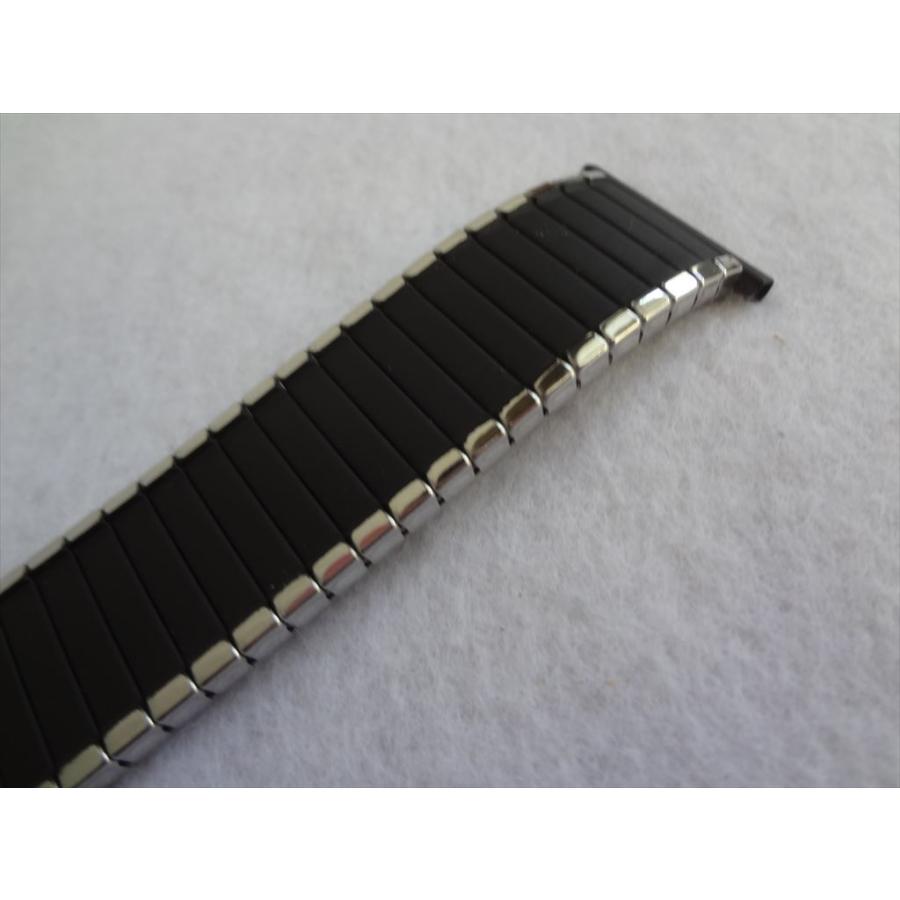 ROWI Fixoflex 22mm 伸縮ステンレス 腕時計ベルト 黒 黒色 ブラック /シルバー色 蛇腹バンド : パーツワイド - 通販 ...