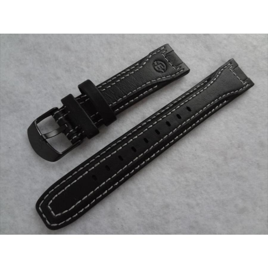 Timexタイメックス純正バンドT42351用交換レザーベルト 20mm 黒 ブラック : パーツワイド - 通販 - Yahoo!ショッピング