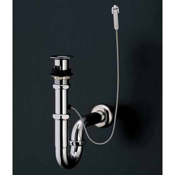 TOTO TLDP2201JA(TLDP2201Jの取替品) 壁排水金具（32mm、Pトラップ、ワンプッシュ） : パーツワイド - 通販 - Yahoo!ショッピング