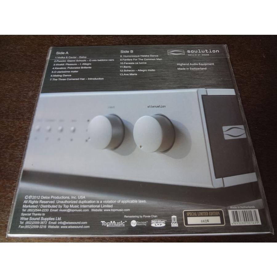180g LP Soulution Spectacular Reference Disc レコード : パーツワイド - 通販 - Yahoo!ショッピング