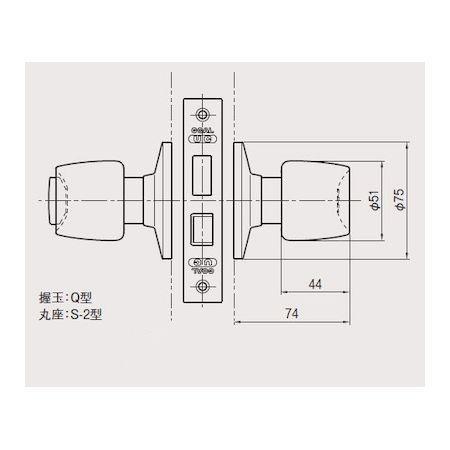 GOAL ゴール P-UC-5Q BS 64MM DT 33-43MM インテグラル錠UCシリーズ PUC5QBS64MMDT3343MM : 測定器・工具のイーデンキ - 通販 ...