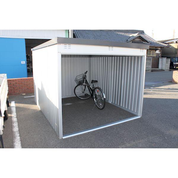 【個人宅配送不可】ダイマツ DMG-20 直送 代引不可 多目的万能物置 シャッター仕様 間口2400×奥行3000mmタイプ 標準タイプ ...