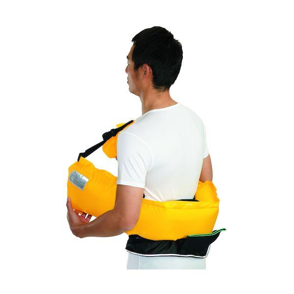 オーシャンライフ WR-1-BL 自動膨張式ウエストタイプ 作業用ライフ