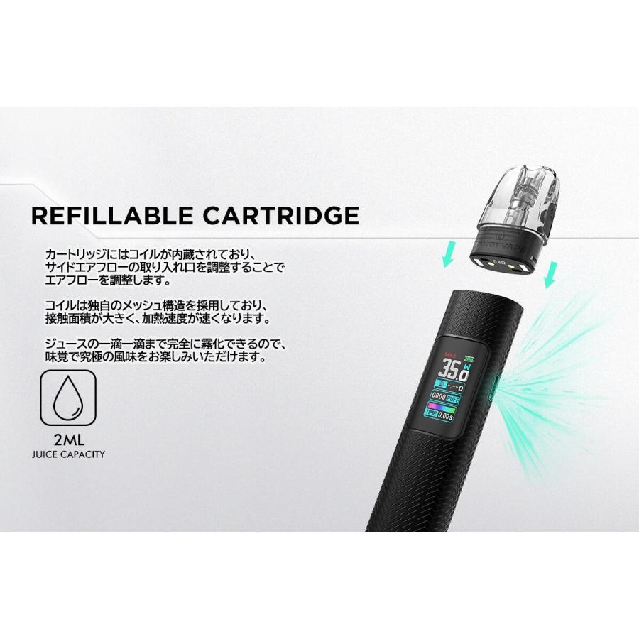 【選べるリキッド1本付き】VandyVape BIIO POD KIT 電子タバコ vape 本体 ベイプ スターターキット [F-7 ...