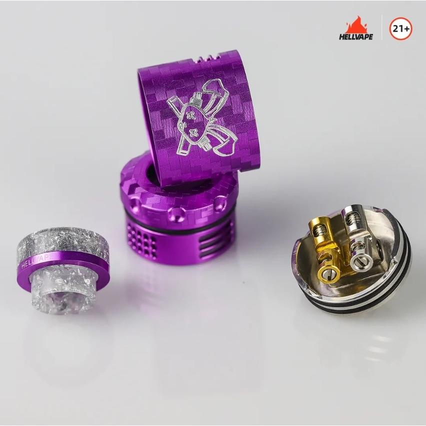 Hellvape Dead Rabbit 3 RDA 24mm ヘルべイプ デッドラビット V3 電子タバコ vape アトマイザー ビルド ...