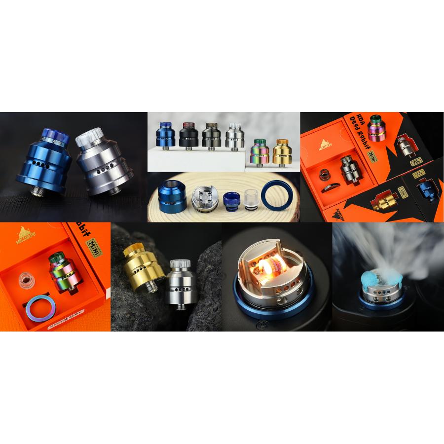 Hellvape Dead Rabbit Mini RDA 20mm ビューティーリング22mm付属 vape rda ベイプ 本体 ...