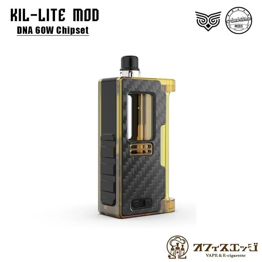 Ambition Mods【DNA 60 チップ】PEIウルテム Kil-Lite Mod 60W アンビションモッズ キリック キルライト ...
