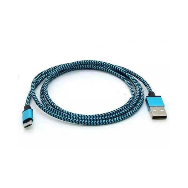 【4色セット】ロングタイプ 95cm Micro USB Type-B ケーブル マイクロUSBケーブル 充電 vape ベイプ 電子タバコ ...