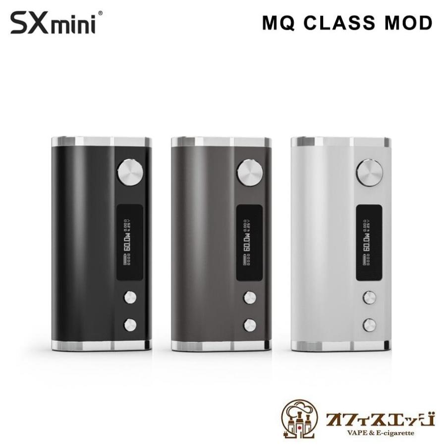 SXmini MQ class Mod 60W テクニカル モッド 18650バッテリー駆動 電子タバコ vape ベイプ モット mod ...