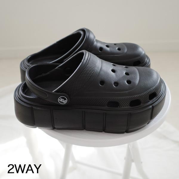 AmiAmi サンダル 厚底 厚底サンダル ビーチサンダル レディース 痛くない 歩きやすい ベランダ リカバリーサンダル ルームシューズ 2way EVA 5cmヒール amiami エディ ...