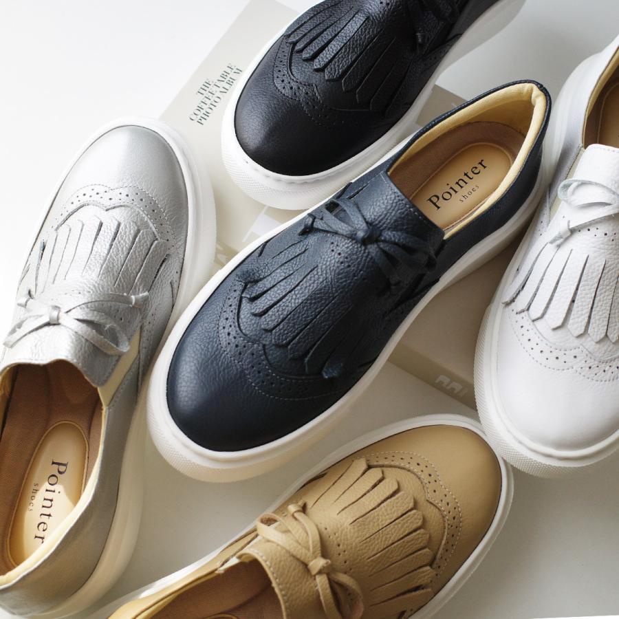 スリッポン レディース 本革 スニーカー 日本製 歩きやすい 履きやすい