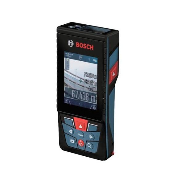 BOSCH（DIY、工具） ボッシュ GLM150-27C デ−タ転送機能+8倍ズ−ムファインダ−付レーザー距離計 スマキョリ 最大測定距離150m 充電式 内蔵バッテリ式 新品 : e-道具 ...