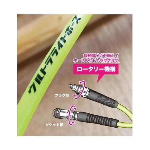 マッハ UL-615G 高圧専用ウルトラ ライトホース 内径6.0mmXホース全長15m グリ−ン バツグンに軽い 新品 UL615G フジマック : e-道具館 - 通販 - Yahoo ...