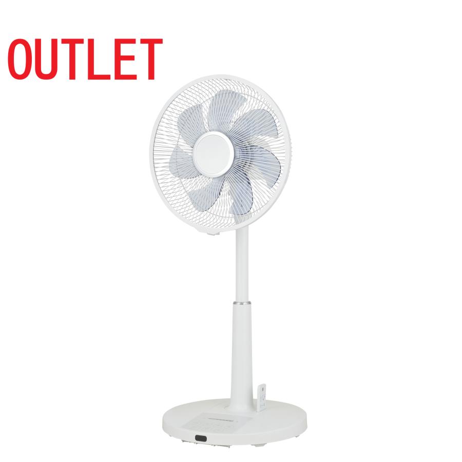 おおたけ 【アウトレット品】※外装箱に一部破損部がございます DCモーター 扇風機 30cm DC フルリモコン リビング DC扇風機 羽根 ホワイト 白 : eeemo - 通販 ...