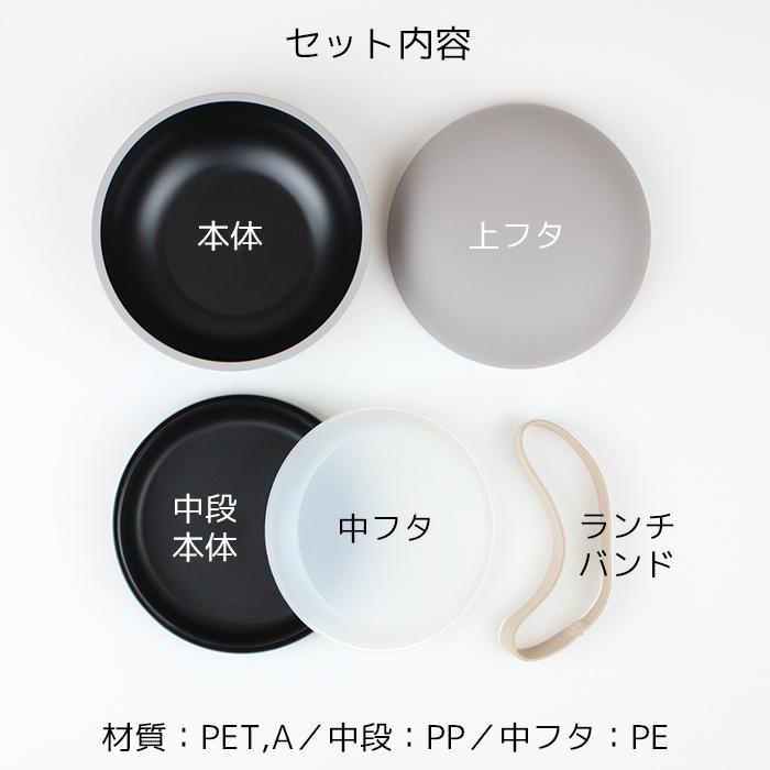 mayuDON 丼 ランチボックス 弁当箱 830ml 電子レンジ対応 食洗機対応 ランチボウル 日本製 2段 おしゃれ かわいい シンプル : 45833-4 : 漆器とキッチン 祭りのええ ...