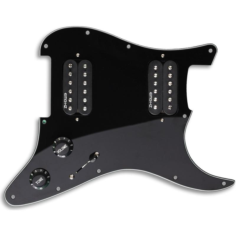 EMG ST12 Strat Style Pre-Wired Pickguard H/H White｜並行輸入品 :emg-st12 ...