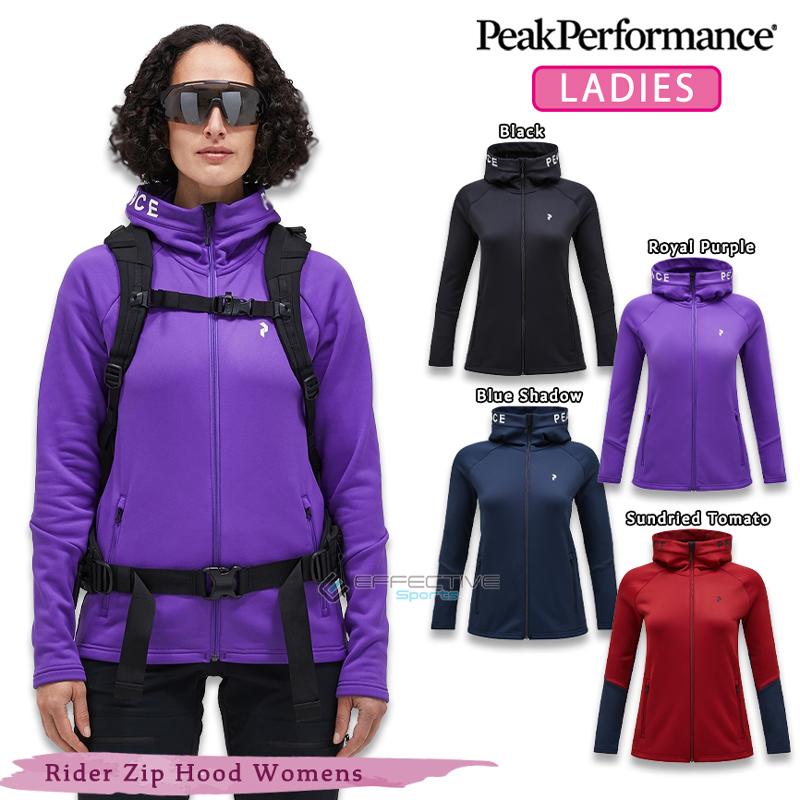PeakPerformance（ピークパフォーマンス） G79434 ライダー ジップ フード レディース スキー スノーボード フリース シンプルデザイン : g79434-23 ...