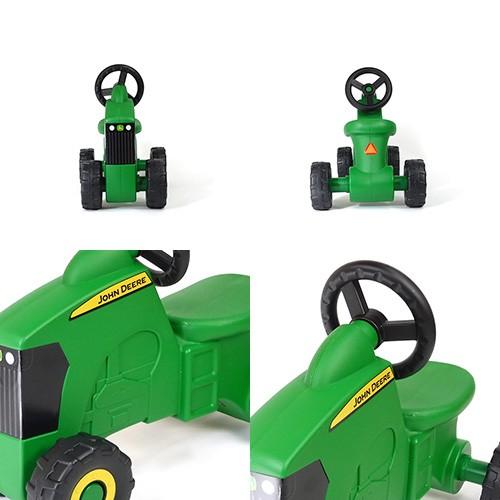 John Deere ジョンディア 足けりトラクター TOMY TBEK35189 組立要 足けり 乗用玩具 乗り物 子ども プレゼント ...