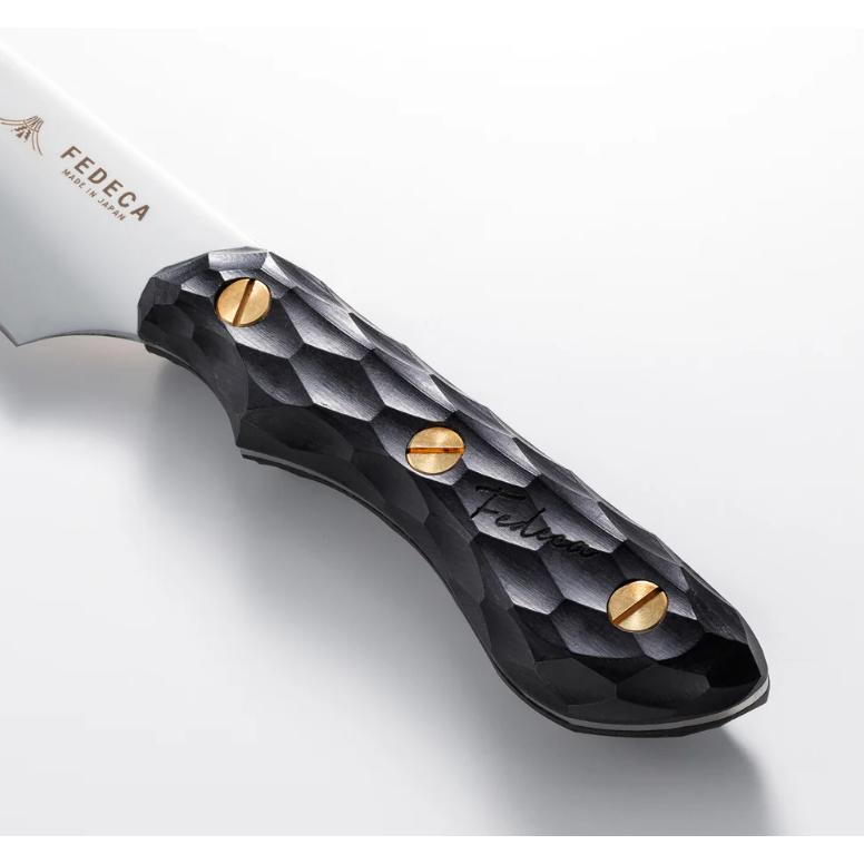 FEDECA 三徳包丁 大 名栗ブラック : efim - 通販 - Yahoo!ショッピング