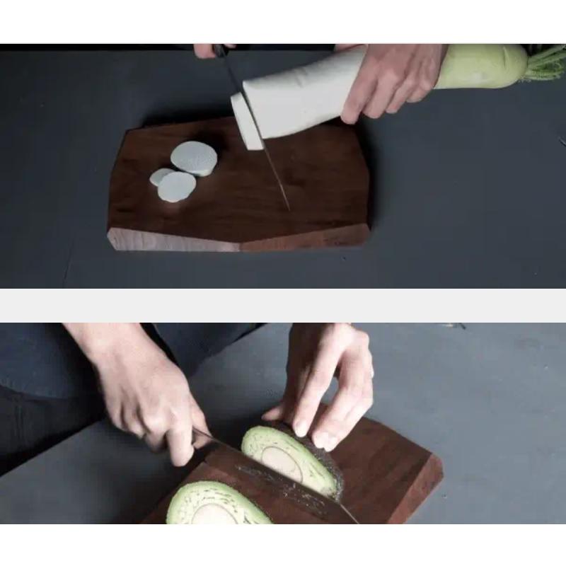 FEDECA 三徳包丁 小 名栗ブラウン : efim - 通販 - Yahoo!ショッピング