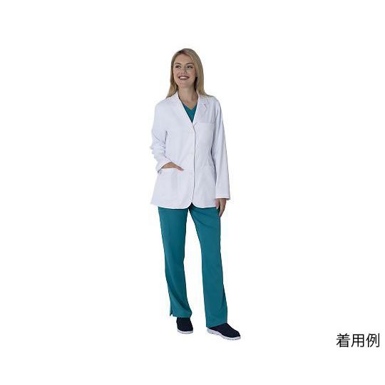 アズワン THE WHITE COAT レディスブレザー白衣(ミニマリストシリーズ) S相当 5160-XS : GAOS Yahoo!ショップ - 通販 - Yahoo!ショッピング