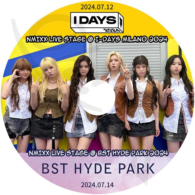 K-POP DVD NMIXX LIVE STAGE I-DAY MILANO/BST HYDE PARK 日本語字幕なし NMIXX エン ...