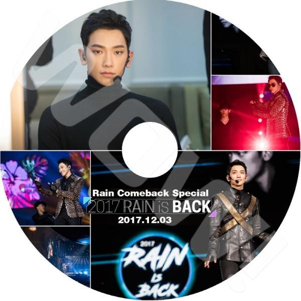 K-POP DVD RAIN Comeback Special - is BACK -2017.12.03- 日本語字幕なし ピ チョンジフン Jung Ji Hoon : SSUNT ...