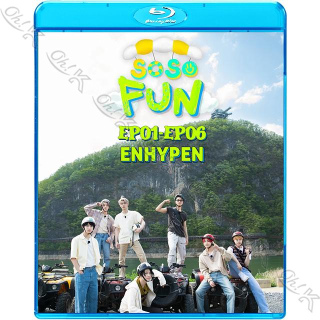 Blu-ray ENHYPEN SO SO FUN EP1-EP6 日本語字幕あり ENHYPEN エンハイフン ヒスン ジェイ ジェイク ソンフン ソヌ ジョンウォン ニキ ENHYPEN ...