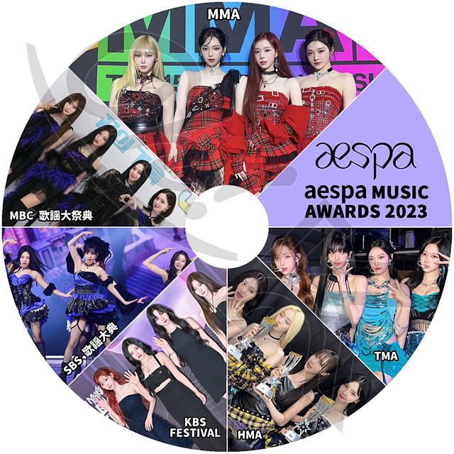 K-POP DVD aespa CUT 2023 MUSIC Awards - MBC/KBS/SBS/TMA/MMA/HMA エスパ カリナ ジゼル ウィンター ニンニン KPOP ...